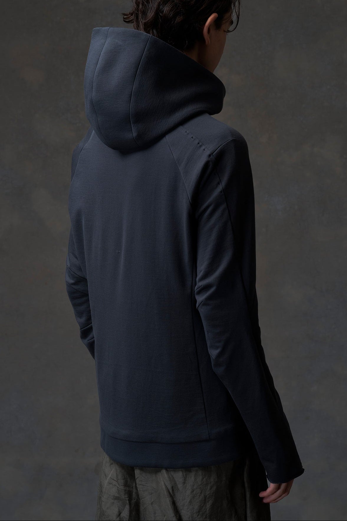 DEVOA-HOODED JACKET-FJC-BLCJ JACKET-STEEL GREY – THE Treasury
